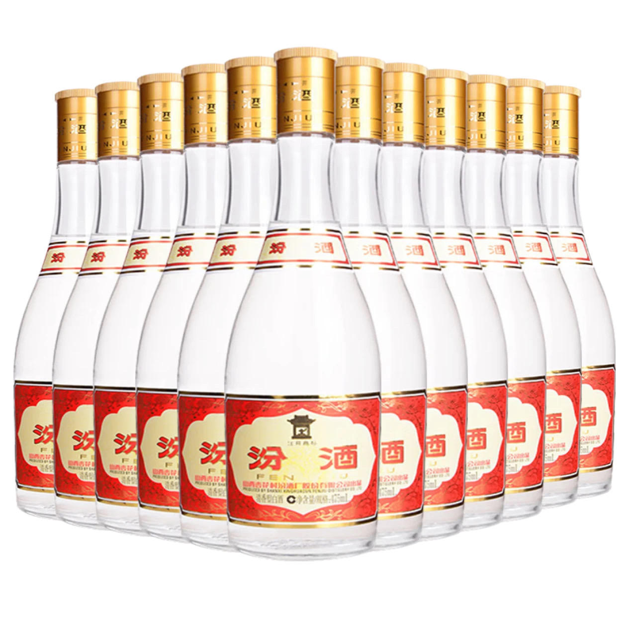 puls会员：汾酒 黄盖玻汾 清香型53度 475mL*12瓶，506.96元—— 慢慢买比价网