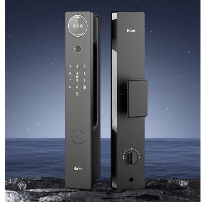 618预售：海尔（Haier）智能门锁 人脸识别 密码 指纹锁智能P30_海尔历史价格查询-慢慢买比价网